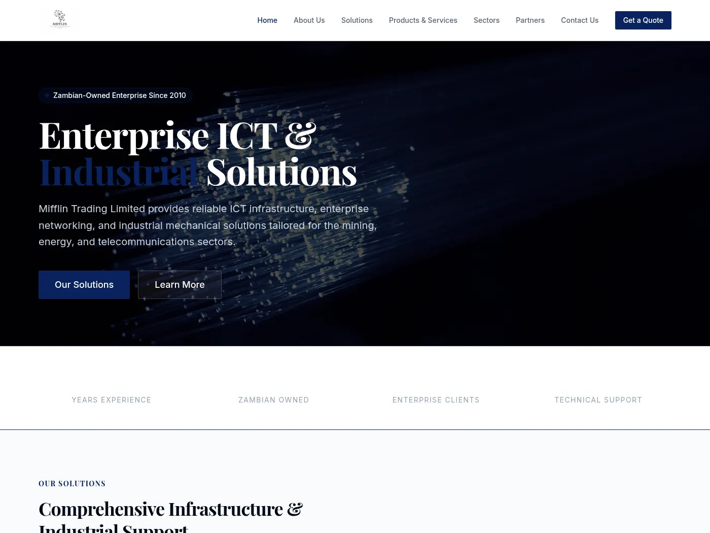 Mifflin Trading Website