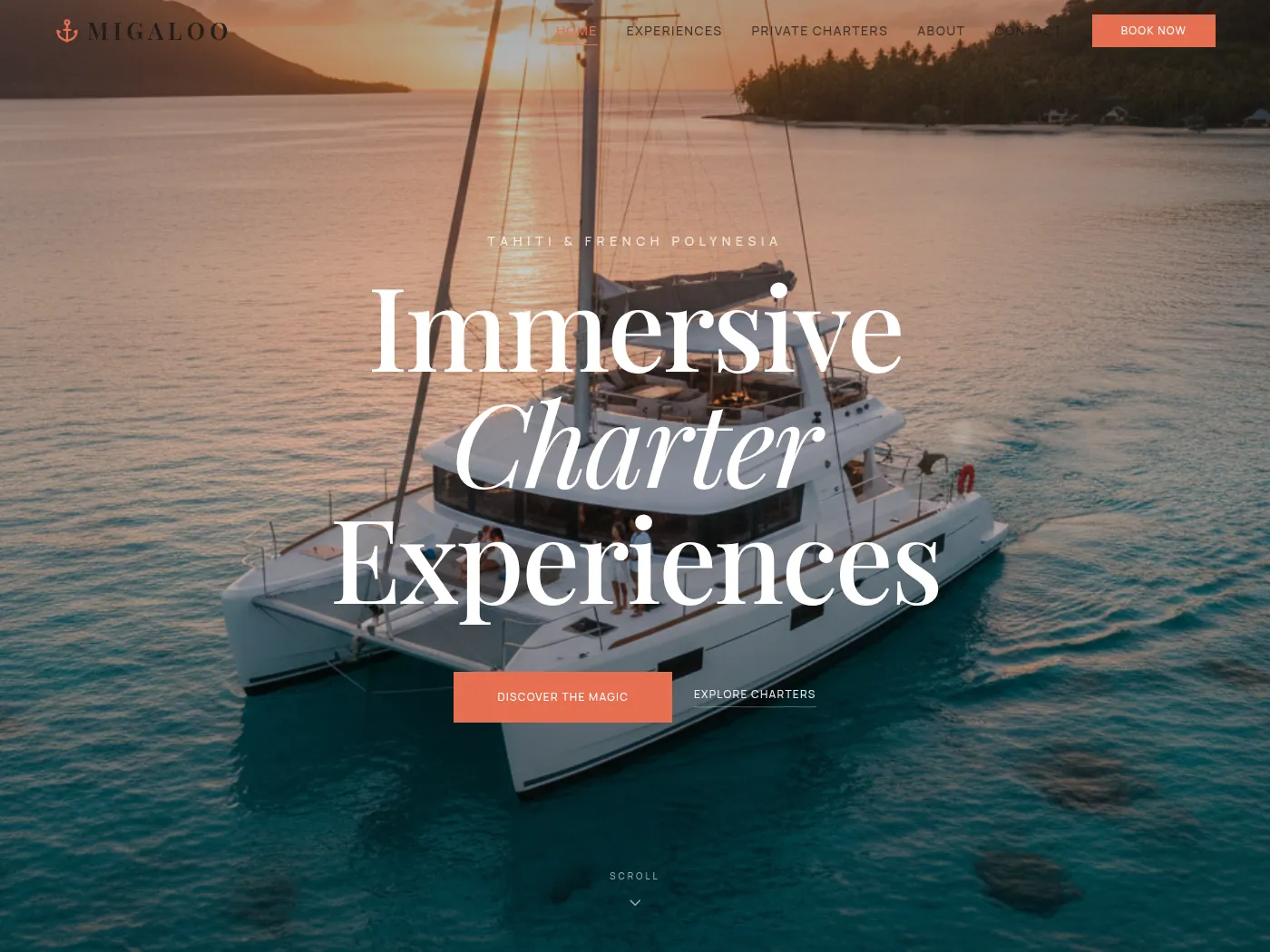Migaloo Charter Experience