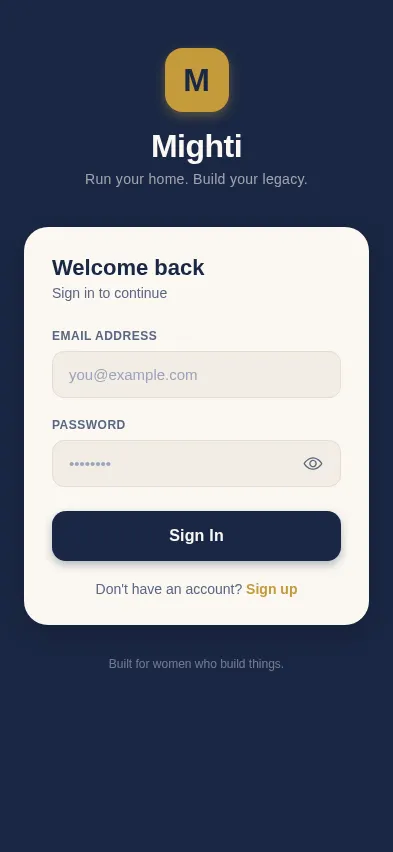 Mighti Home Manager