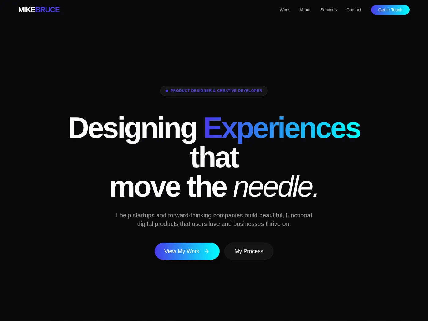 Mike Bruce Design Site