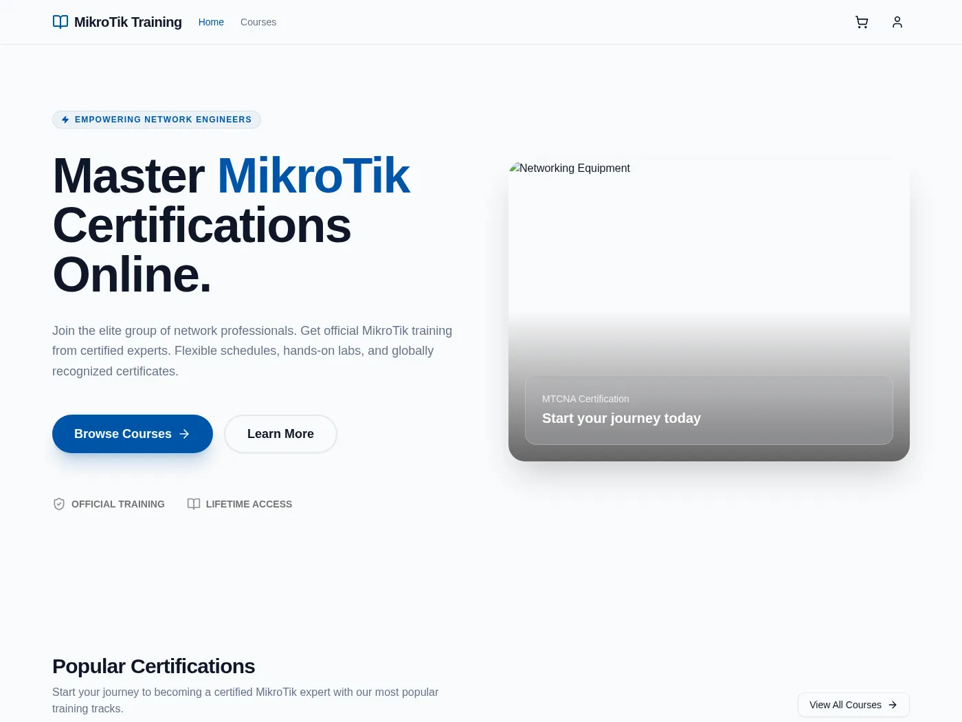 MikroTik Training Shop