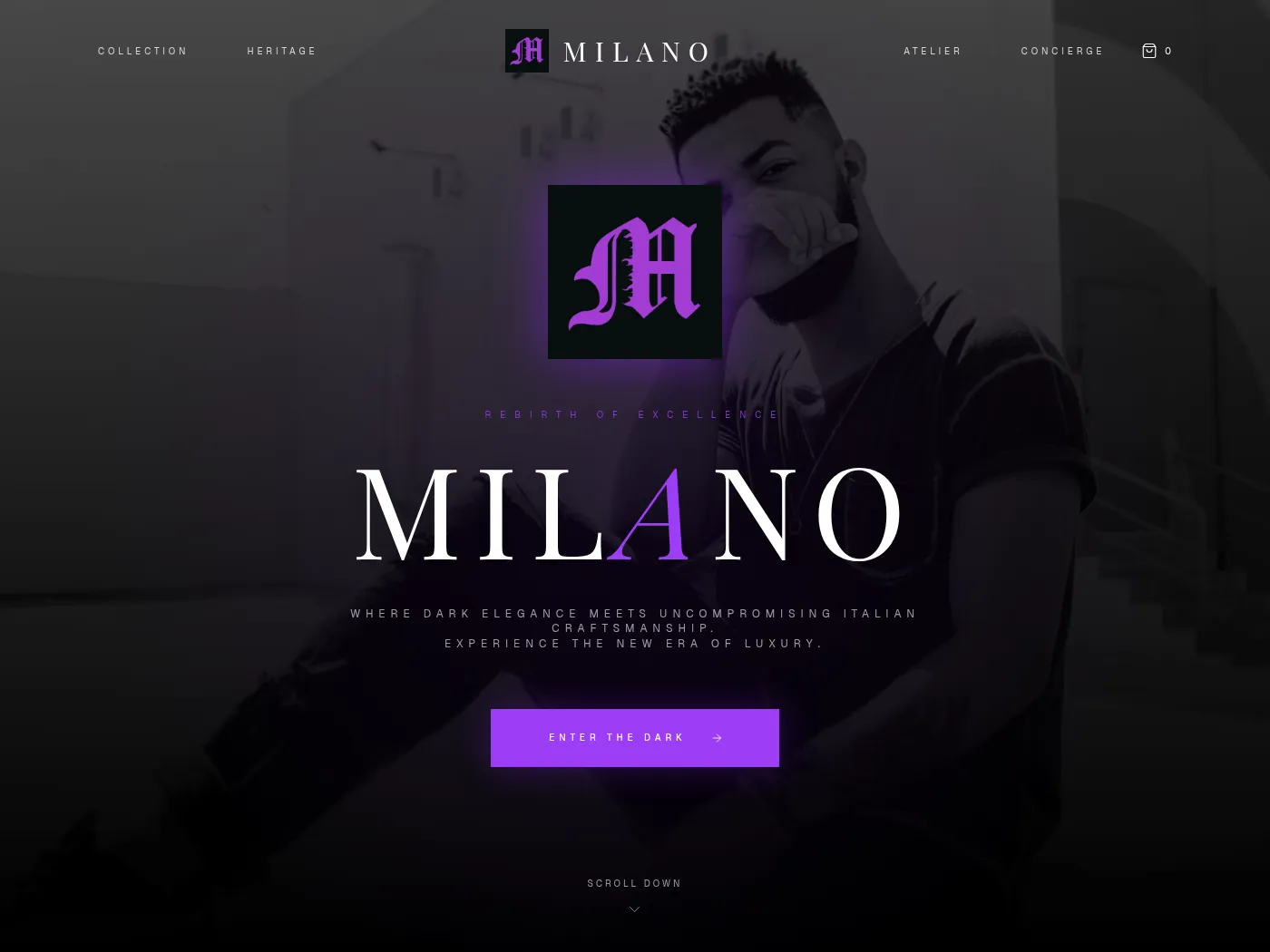 MILANO Brand Website