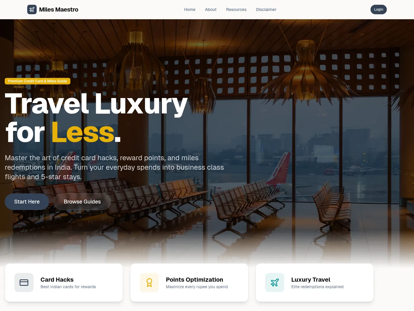Miles Maestro Blog