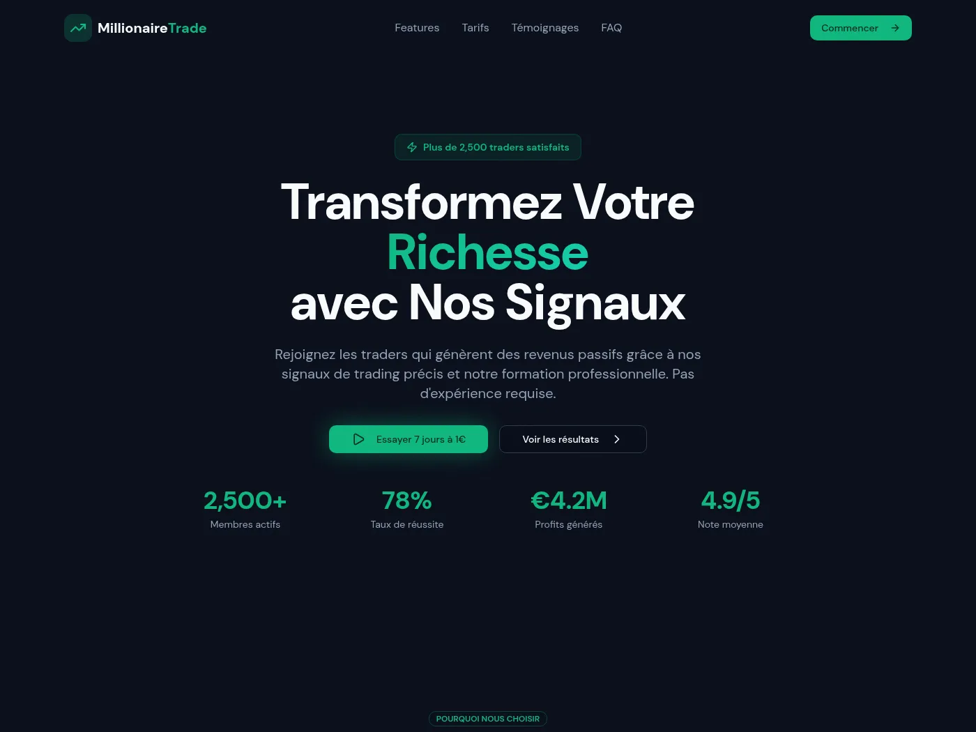 Millionaire Web Portal