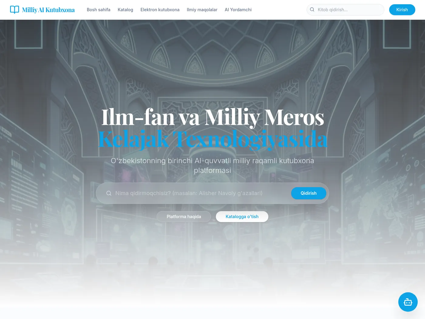 Milliy AI Kutubxona
