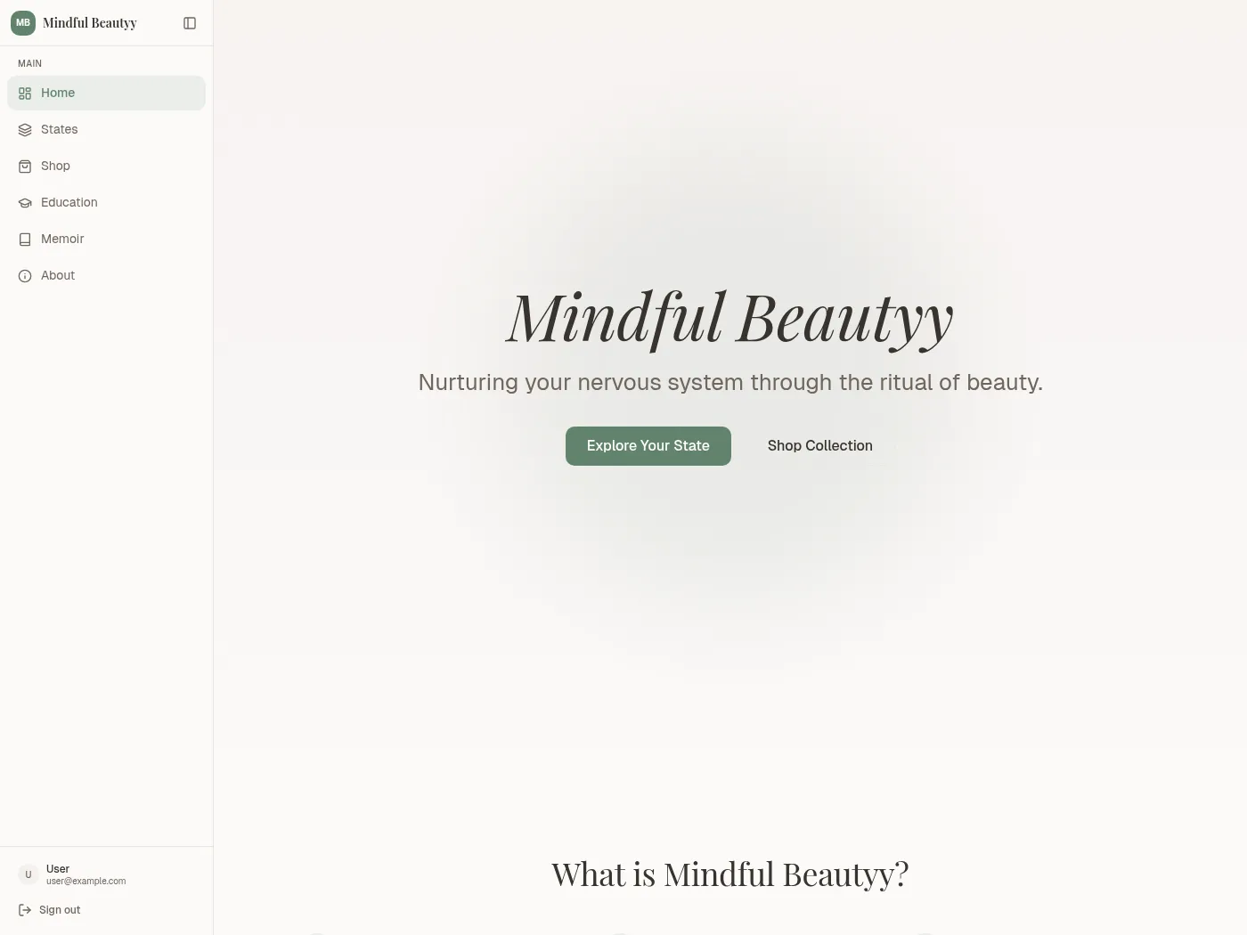 Mindful Beauty