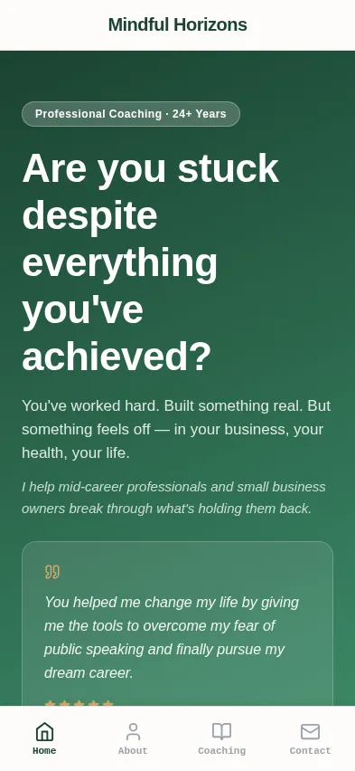 Mindful Horizons Pro