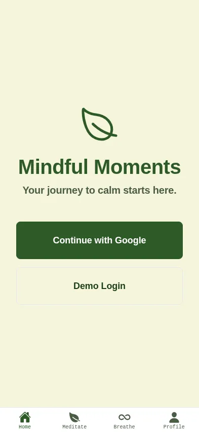 Mindful Moments App