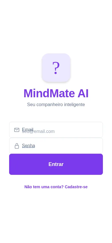MindMate AI App