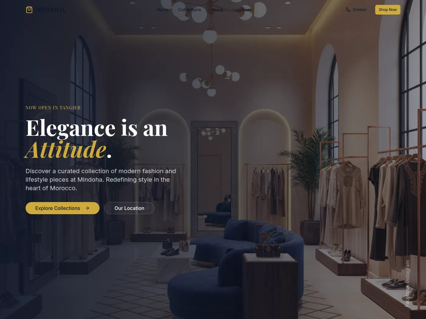 Mindoha Shopping Site
