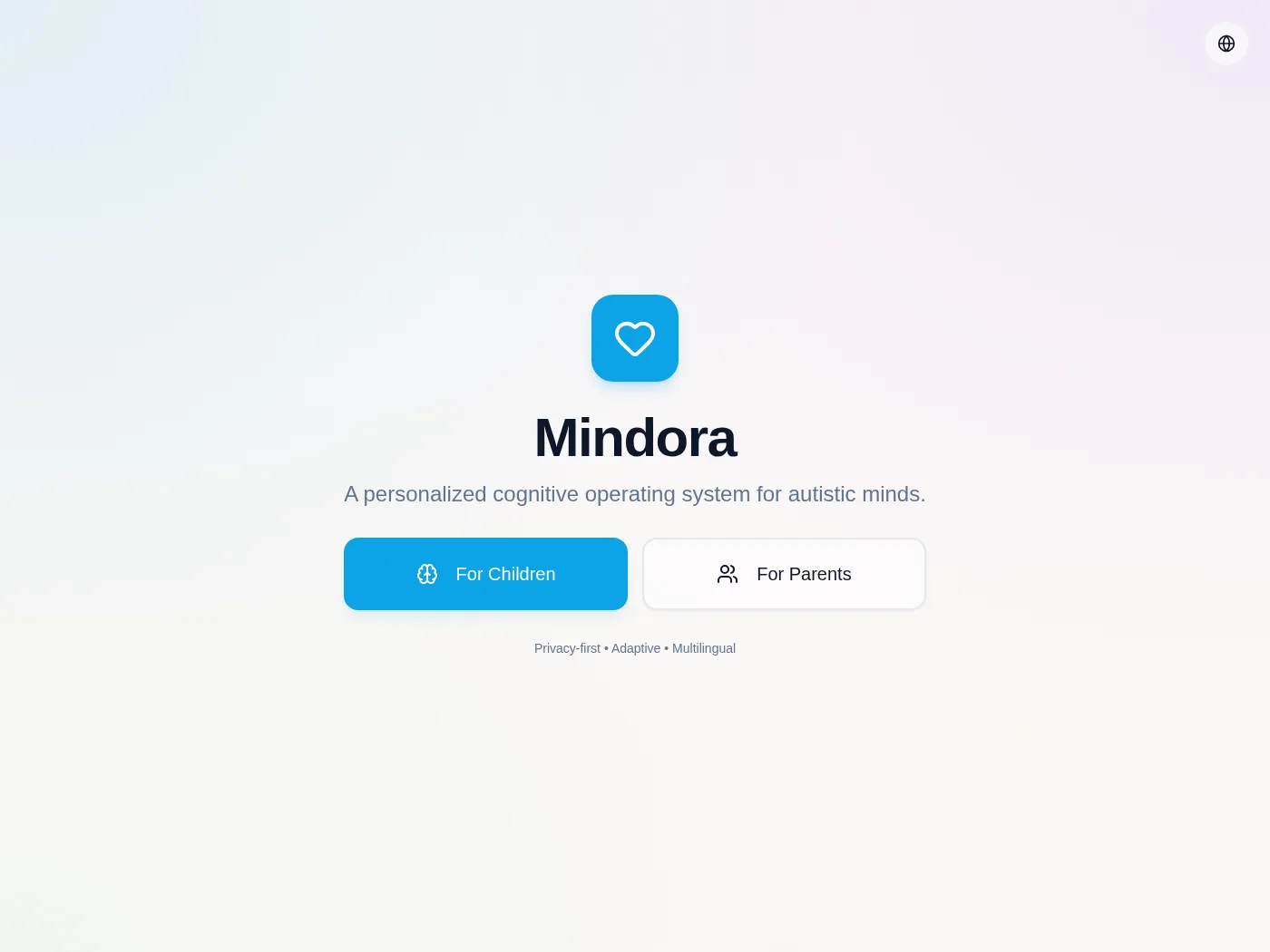 Mindora Autism Companion