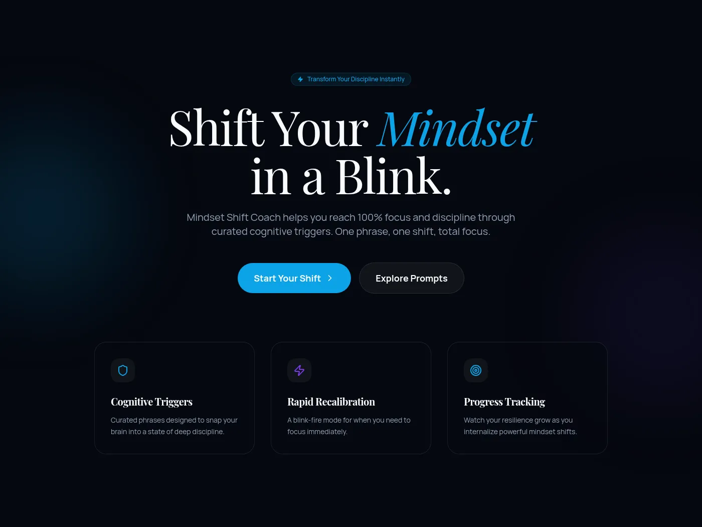 Mindset Shift Coach