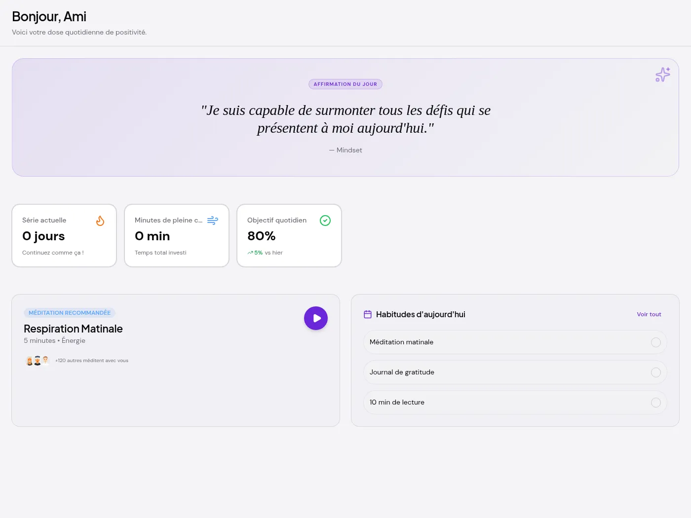 Mindset Web Clone
