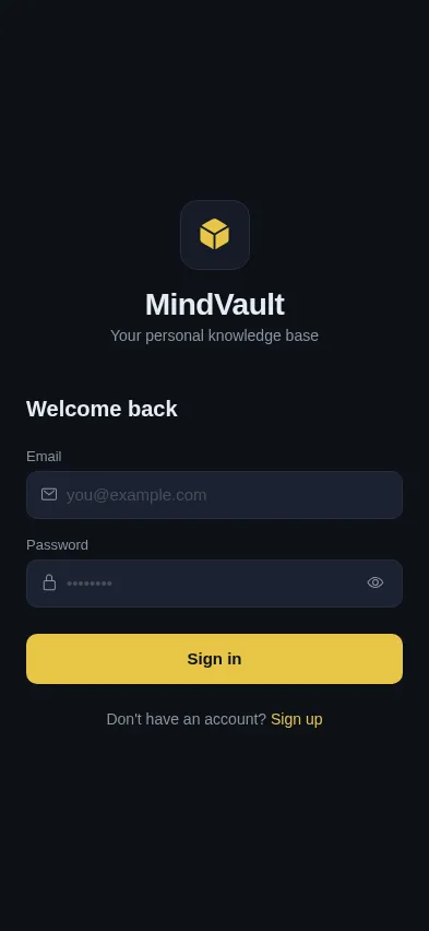 MindVault Knowledge Base
