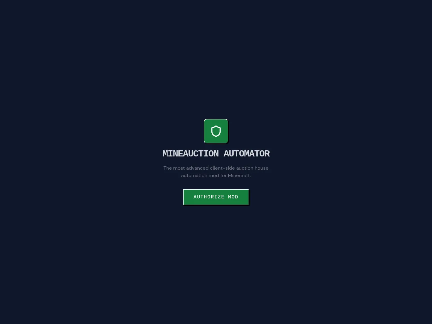 MineAuction Automator