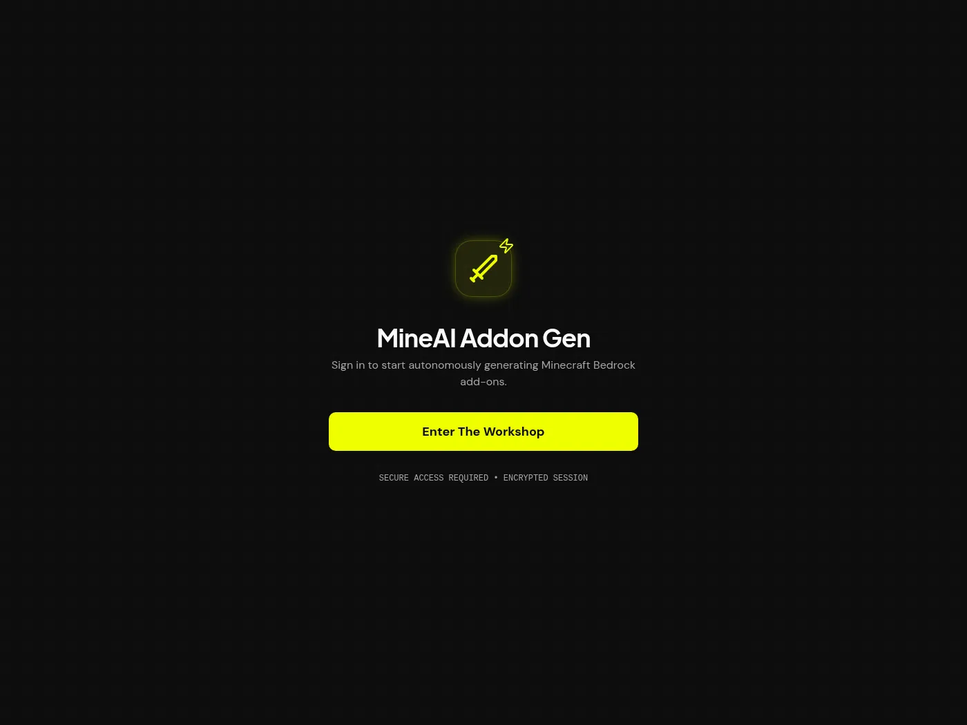 MineAI Addon Generator