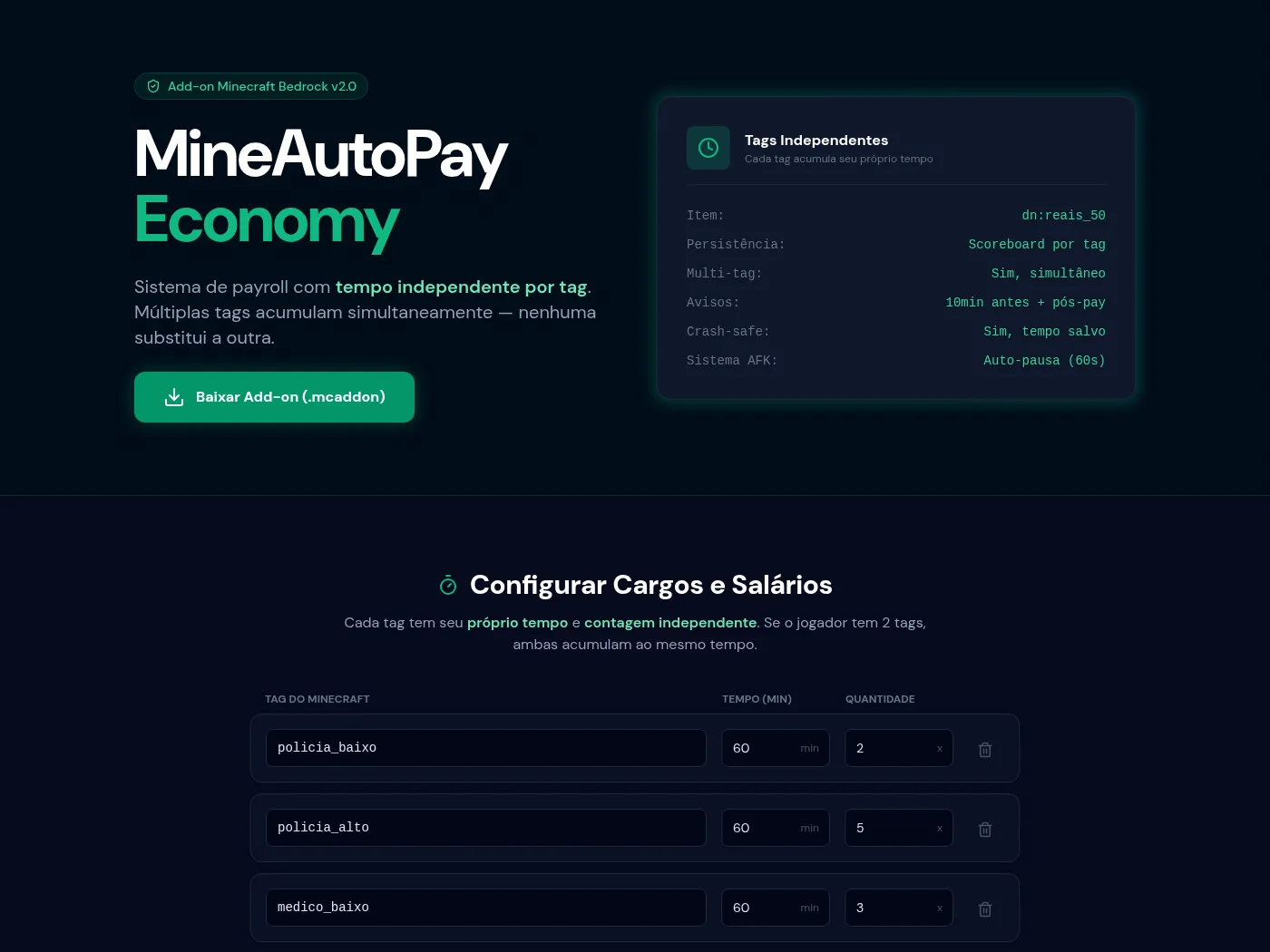 MineAutoPay Economy