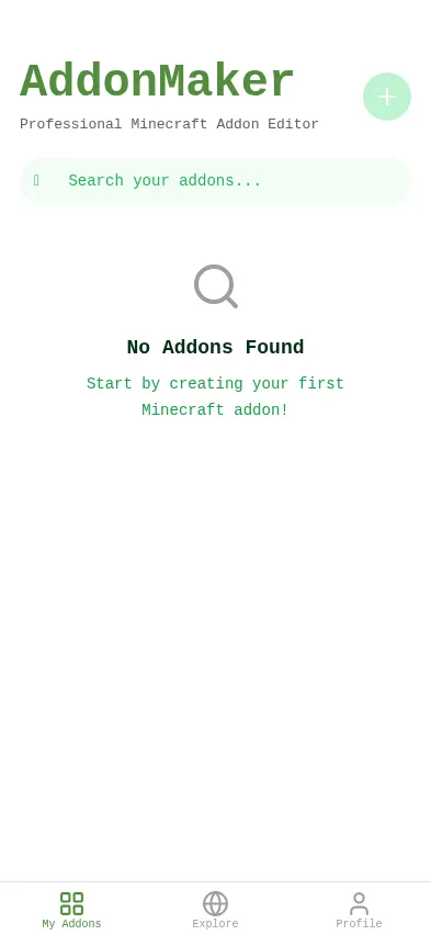 AddonMaker for Minecraft
