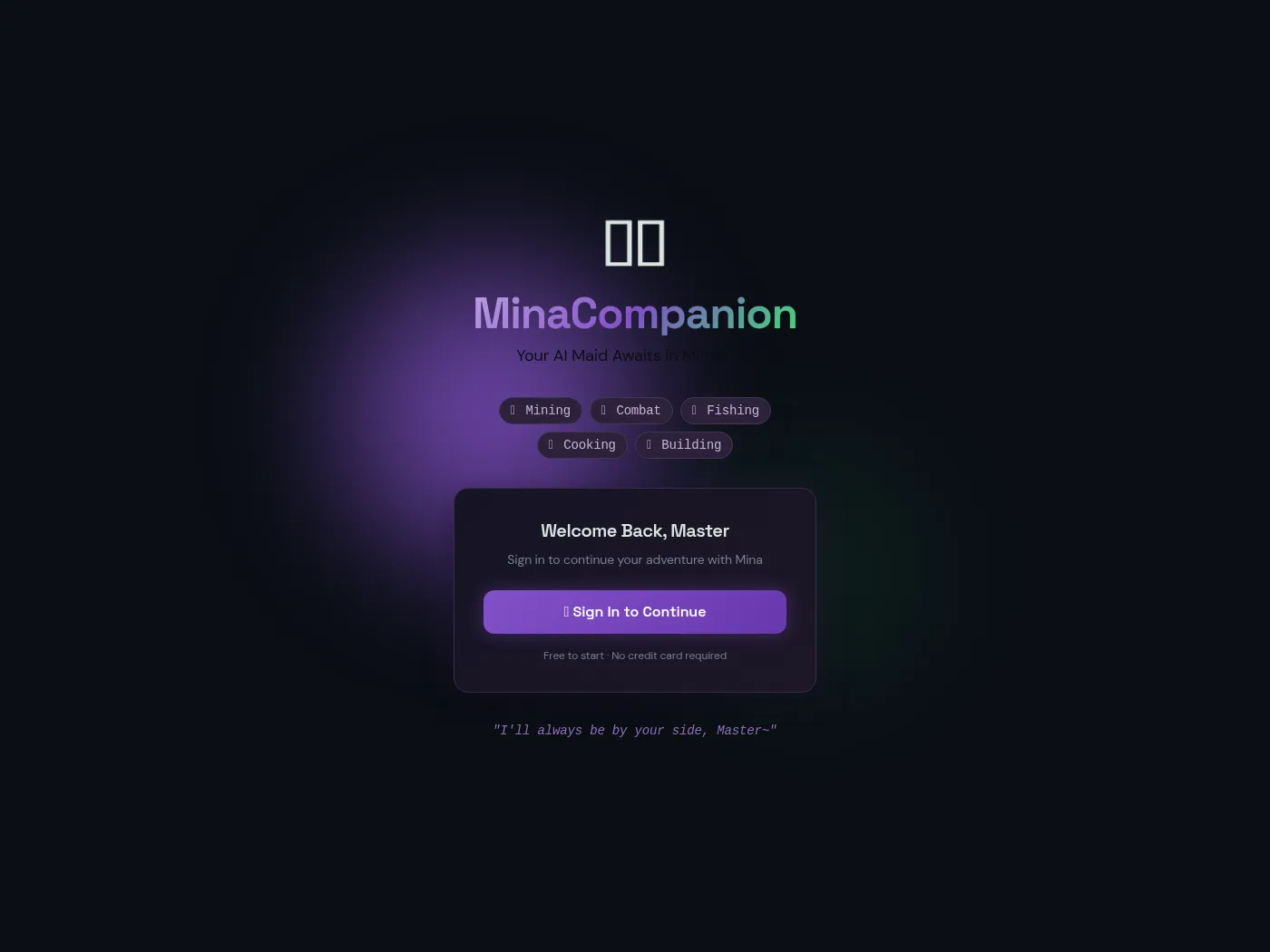 MinaCompanion AI Maid