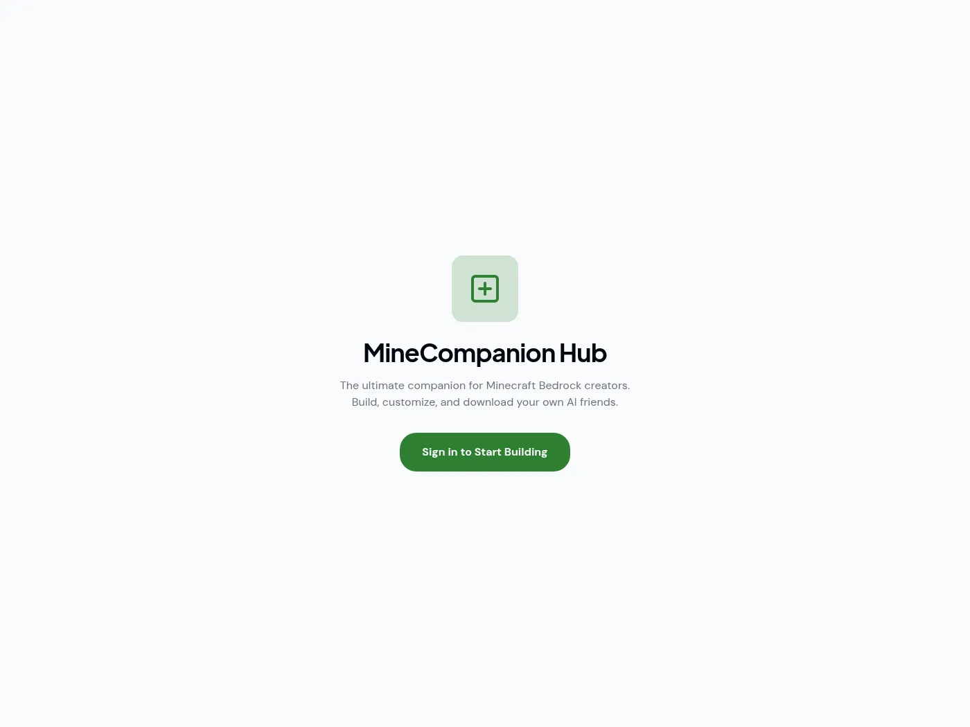 MineCompanion Hub