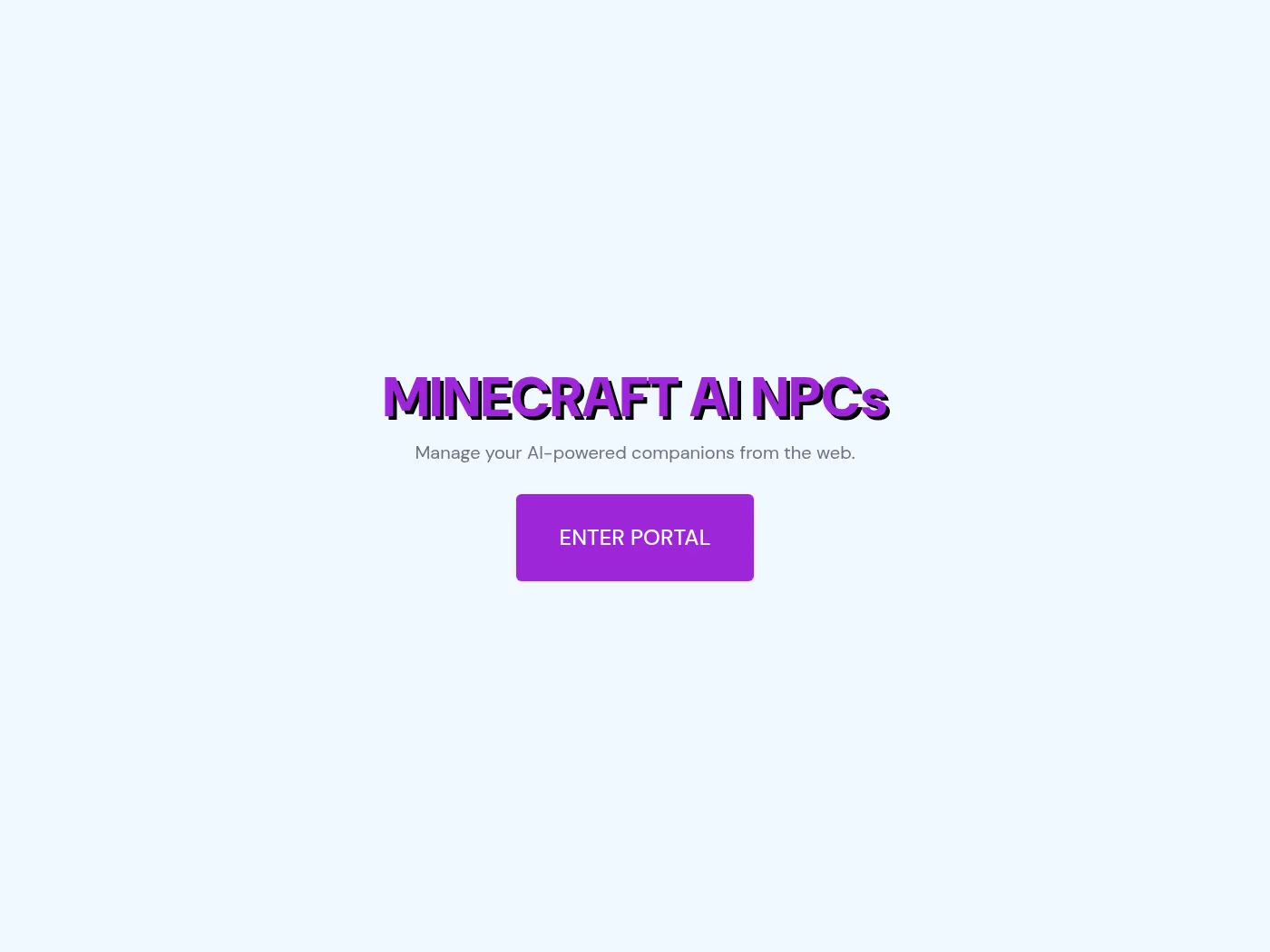 Minecraft AI NPC Mod