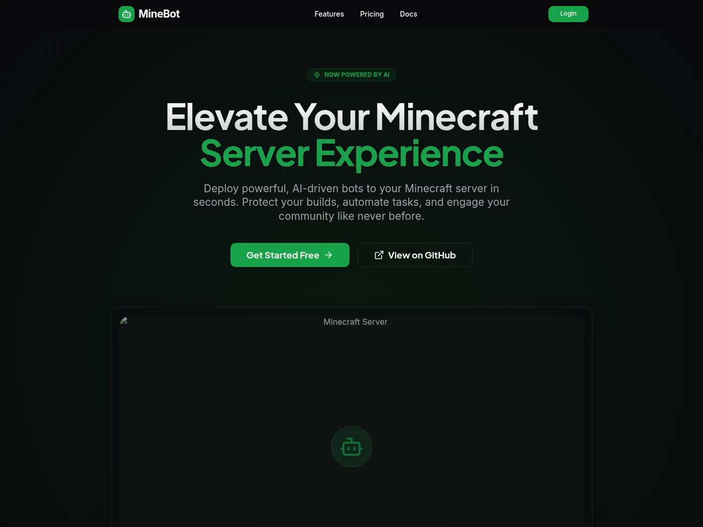 Minecraft Bot Connect