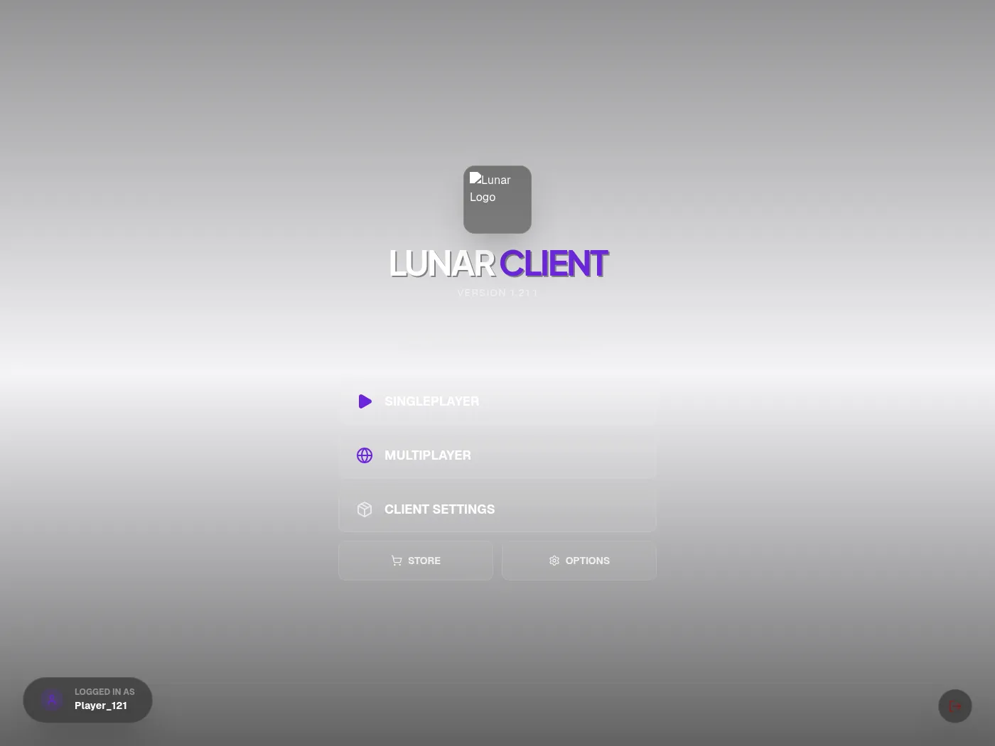 Lunar UI Minecraft Client