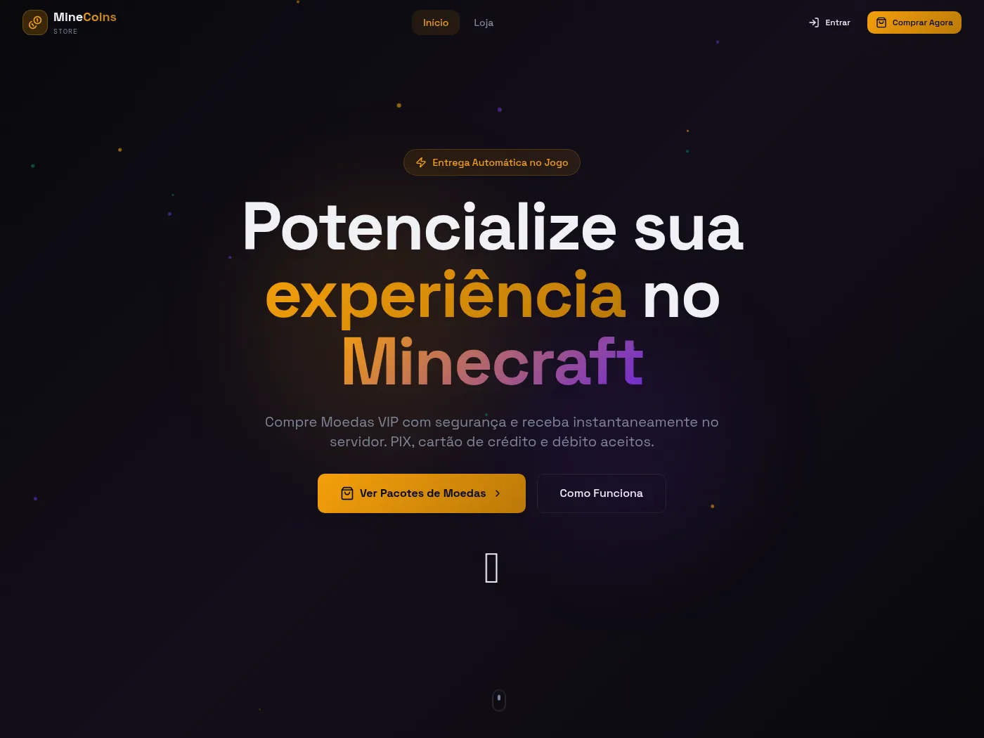 Minecraft Coin Shop