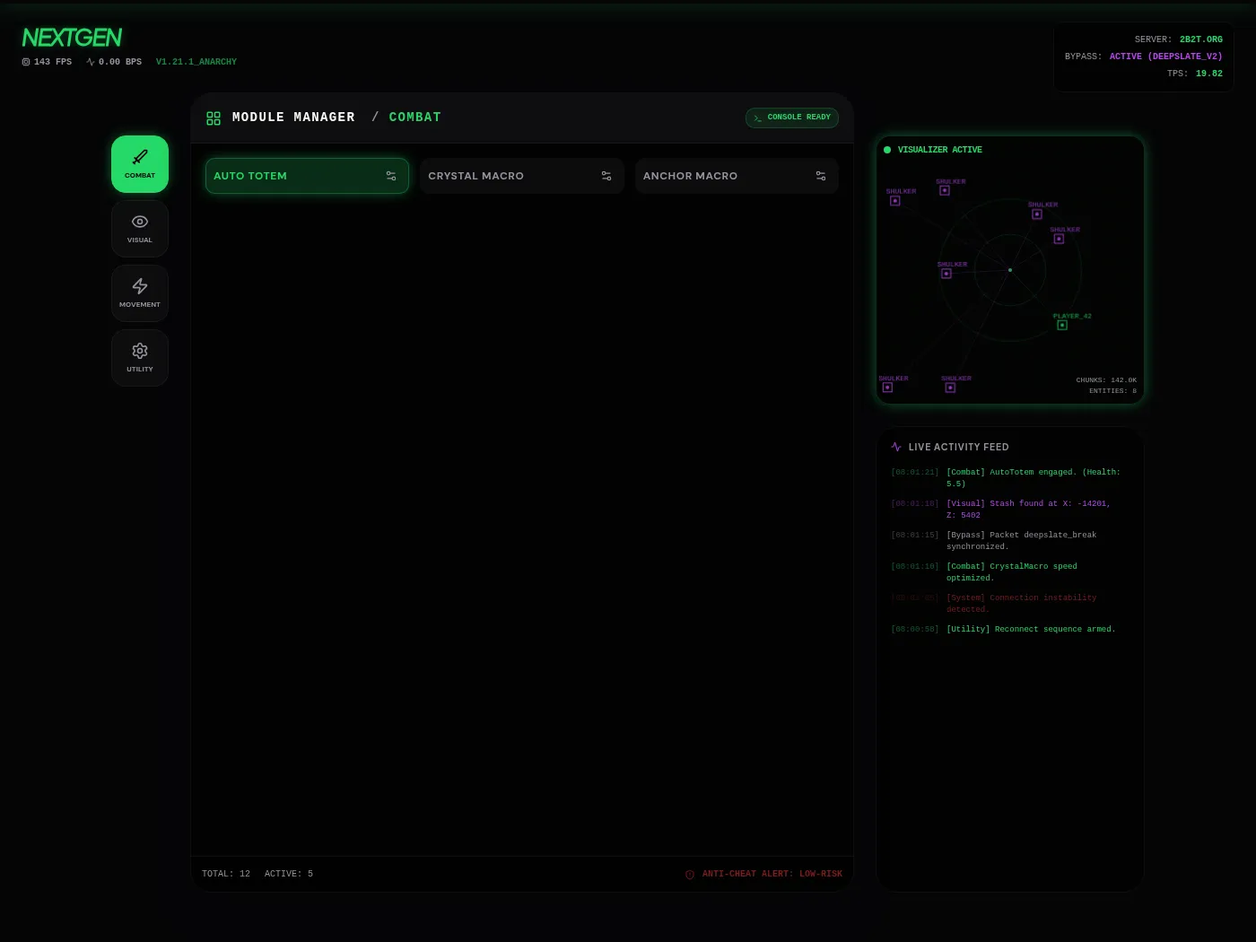 NextGen Minecraft Client