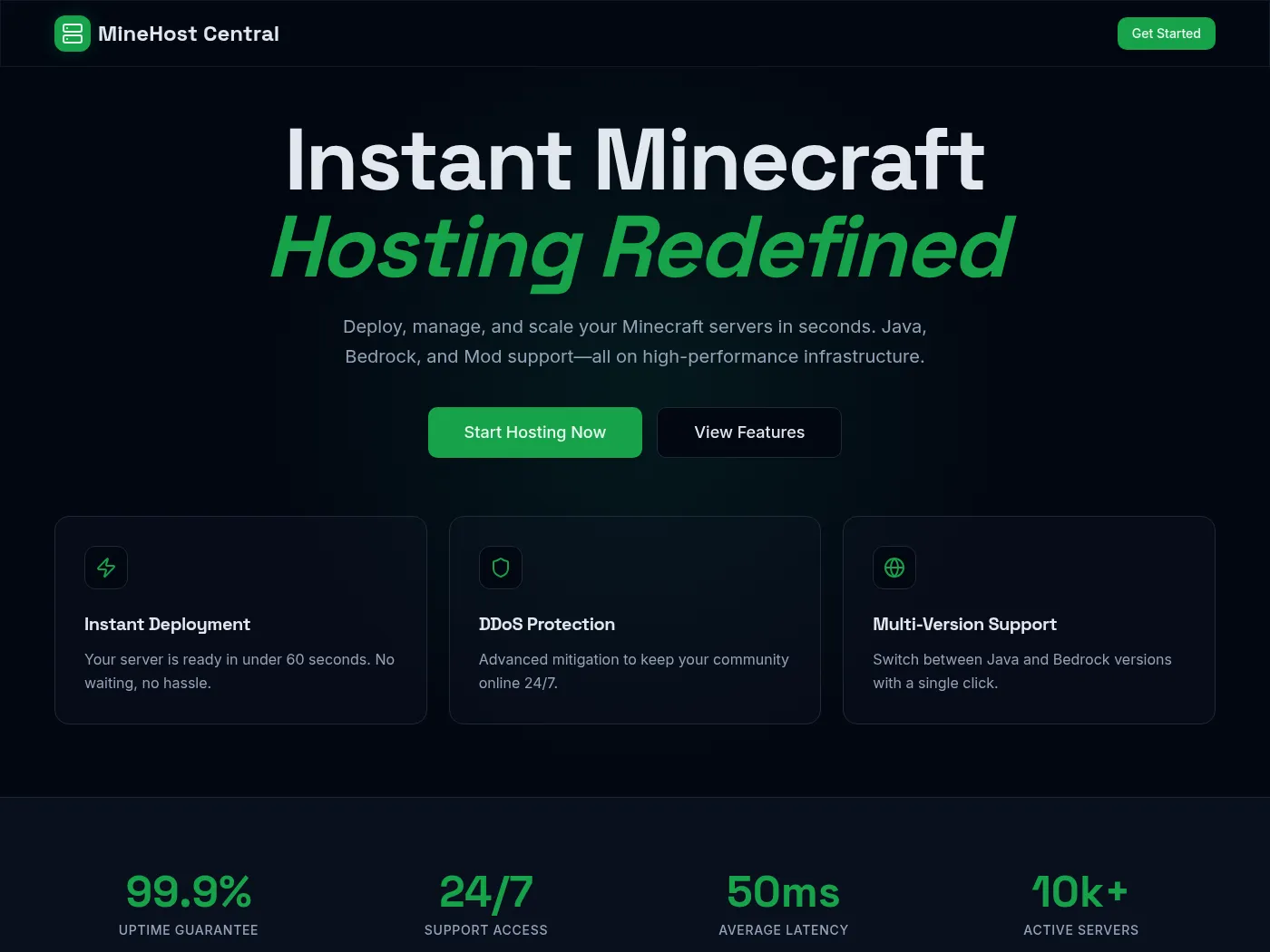 MineHost Central
