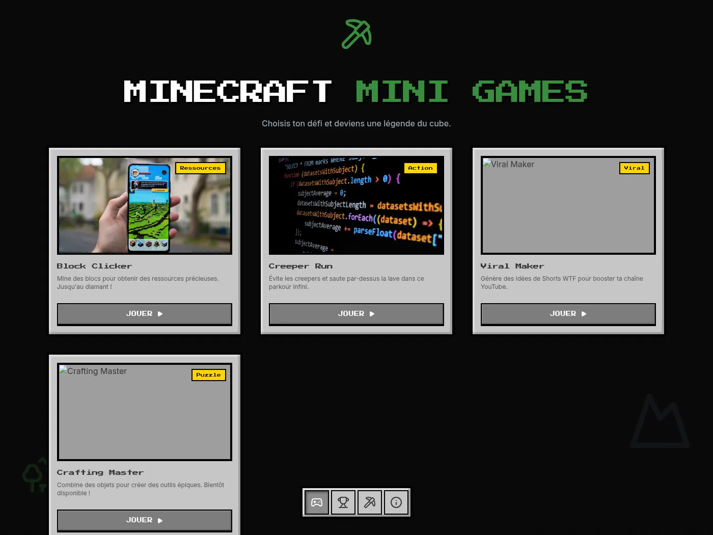 Minecraft Mini Games