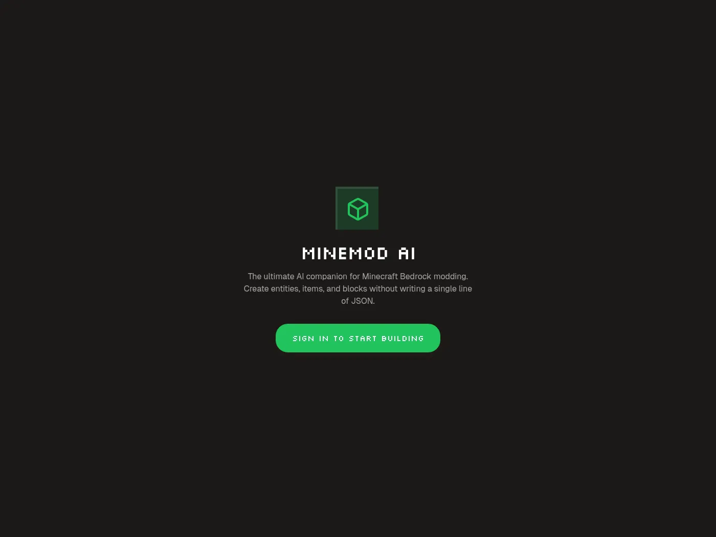 MineMod AI Creator