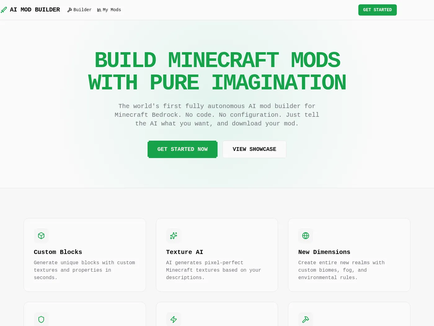 Minecraft Mod AI Builder