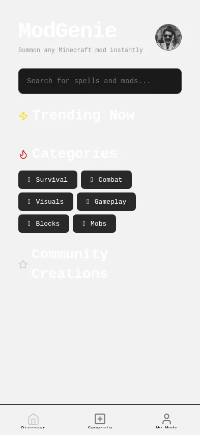ModGenie for Minecraft