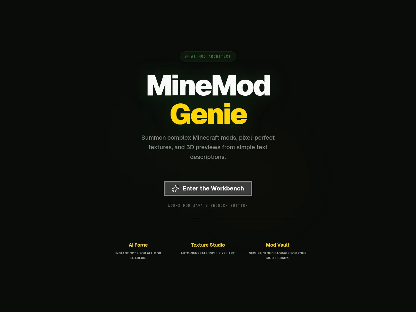 MineMod Genie
