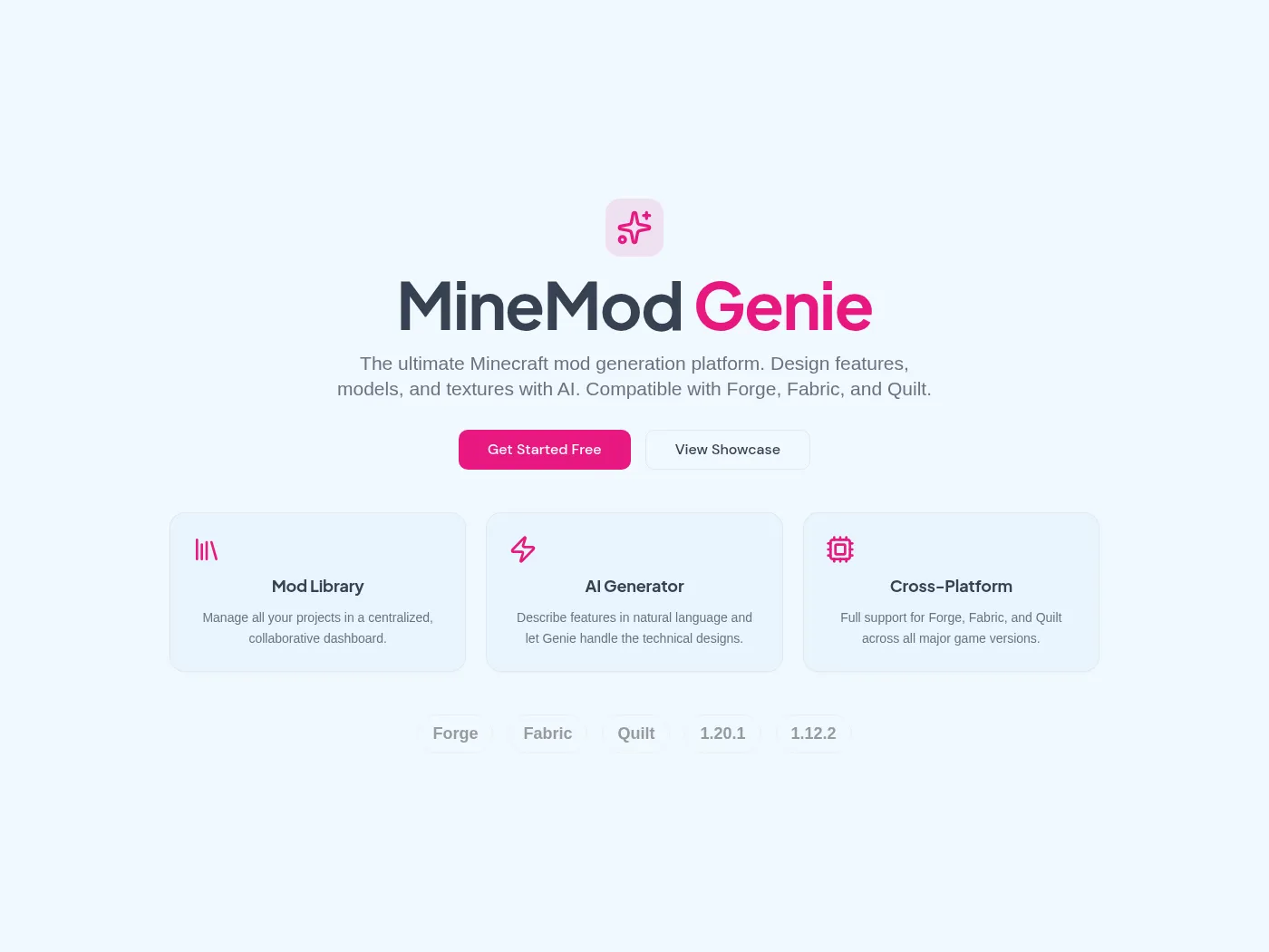 MineMod Genie