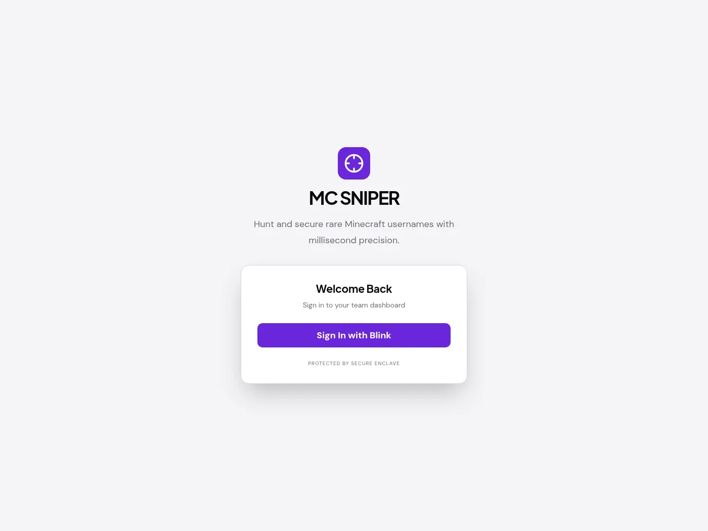 MC Username Sniper