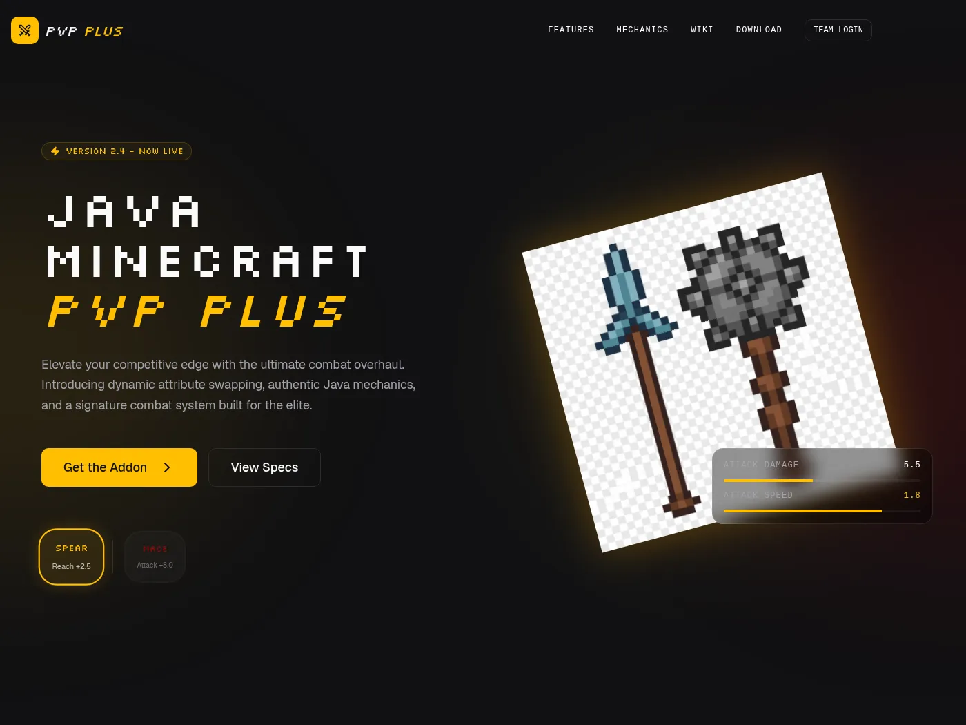 Java Minecraft PvP Plus