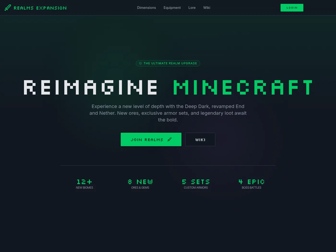 Minecraft Realms Expansion