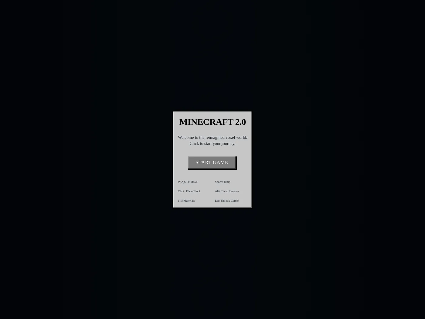 Minecraft Reimagined
