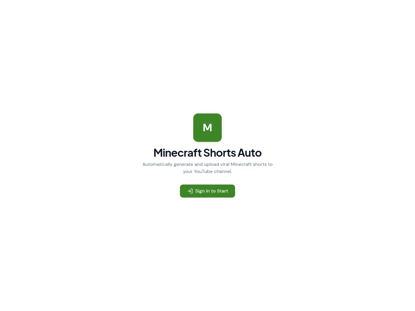 Minecraft Shorts Channel