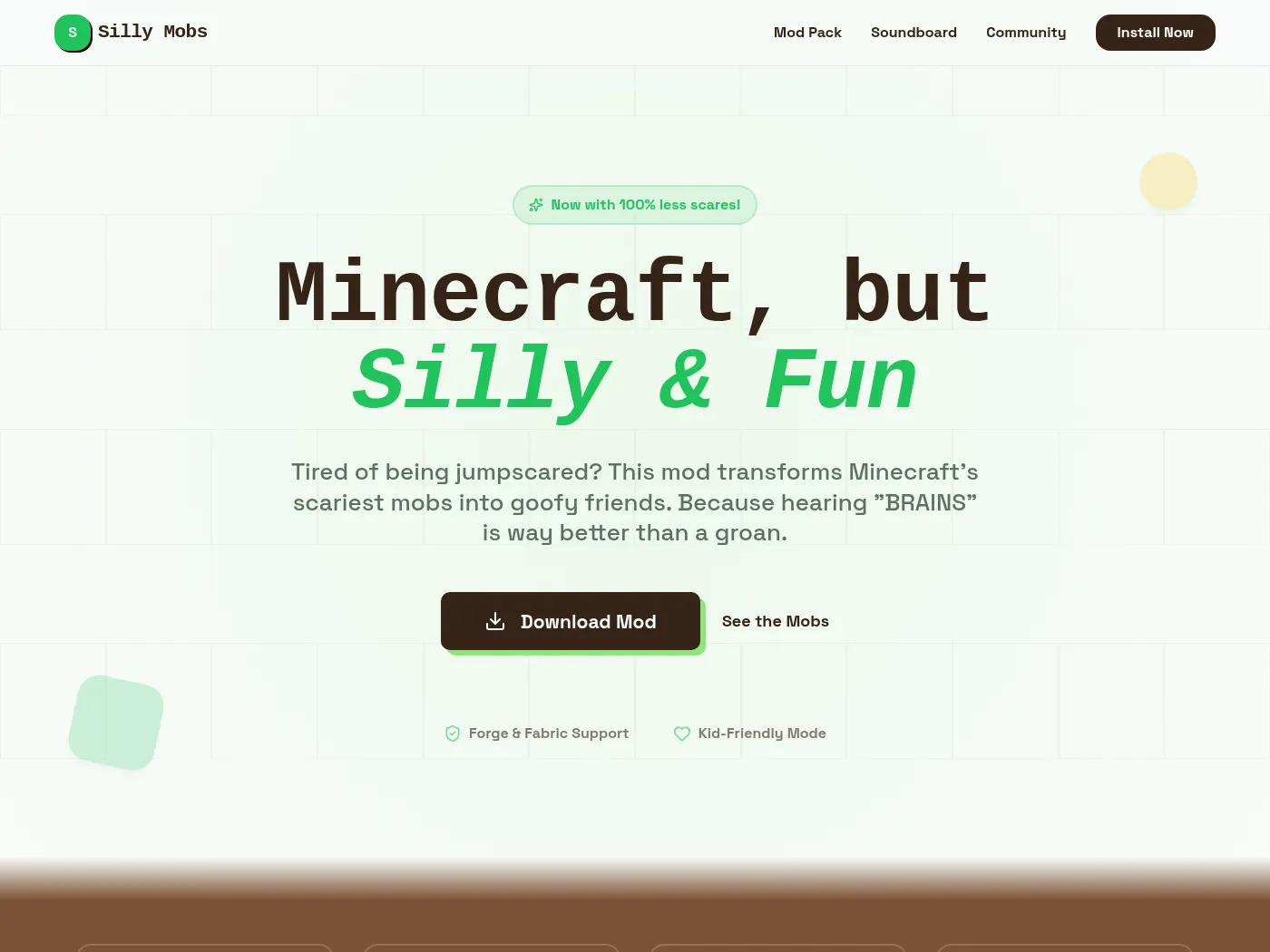 Silly Minecraft Mobs