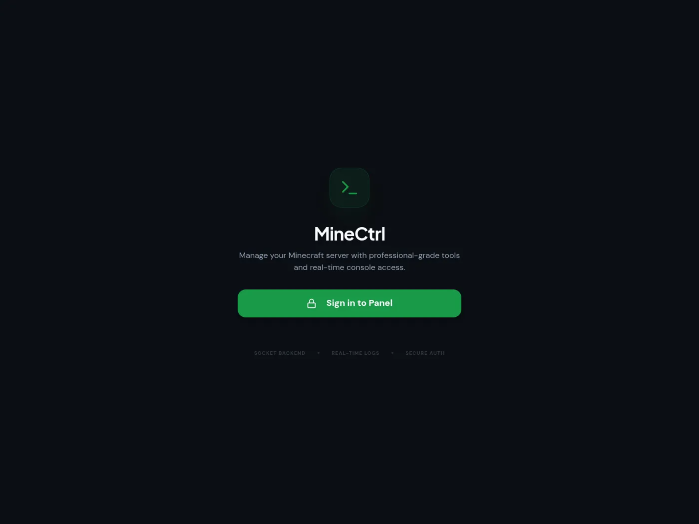 MineCtrl Console App