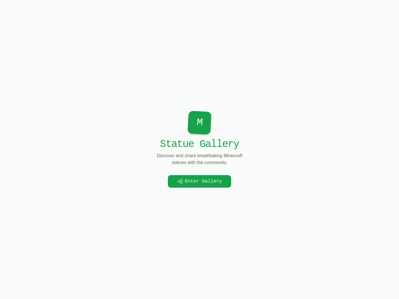 Minecraft Statue Gallery
