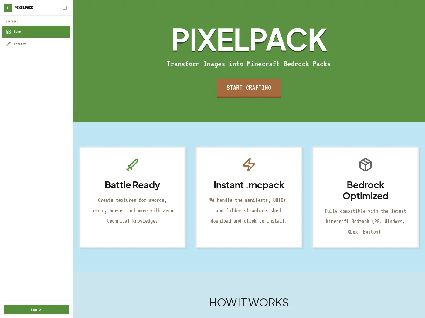 PixelPack Texture Creator