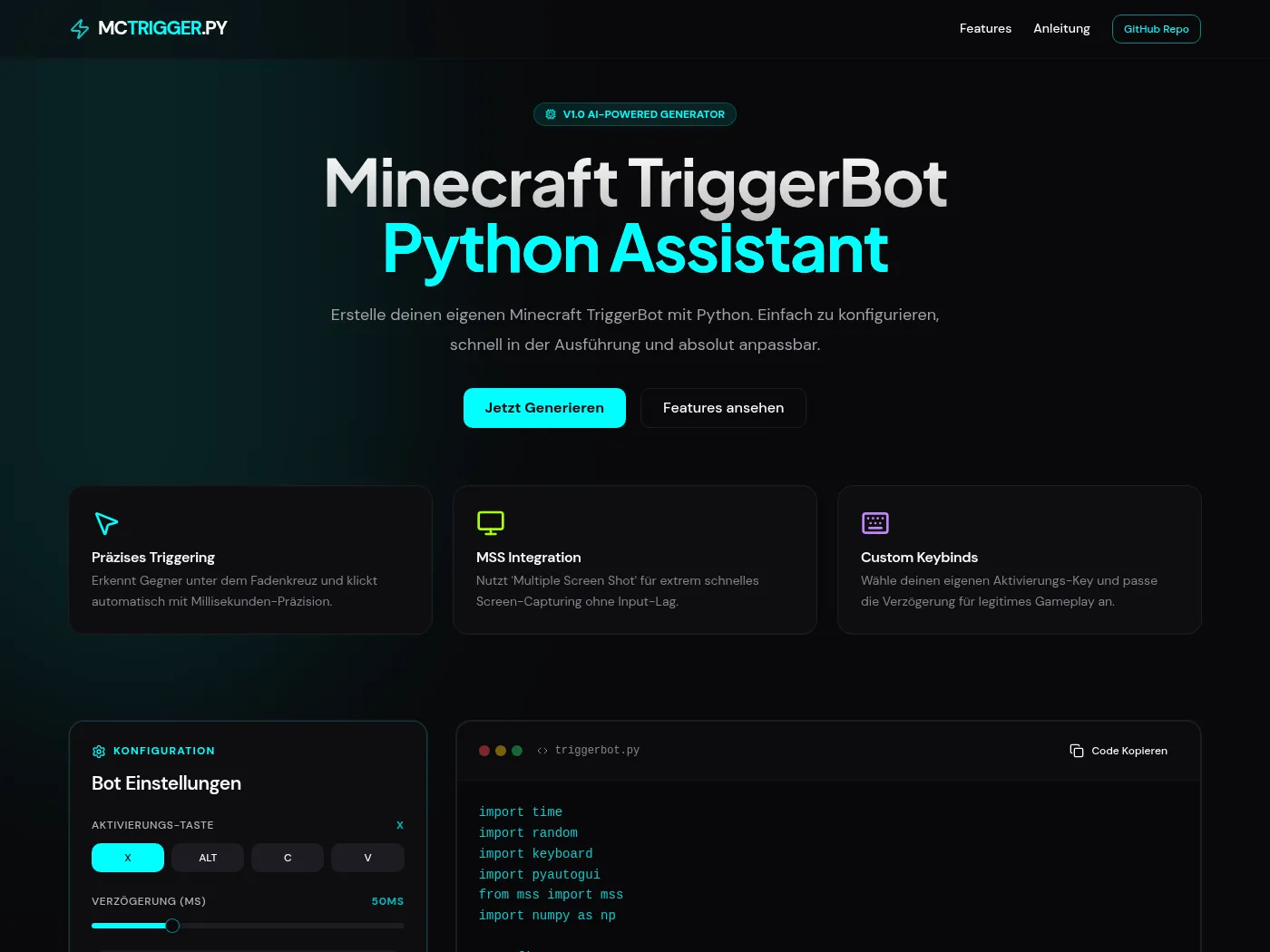 Minecraft TriggerBot