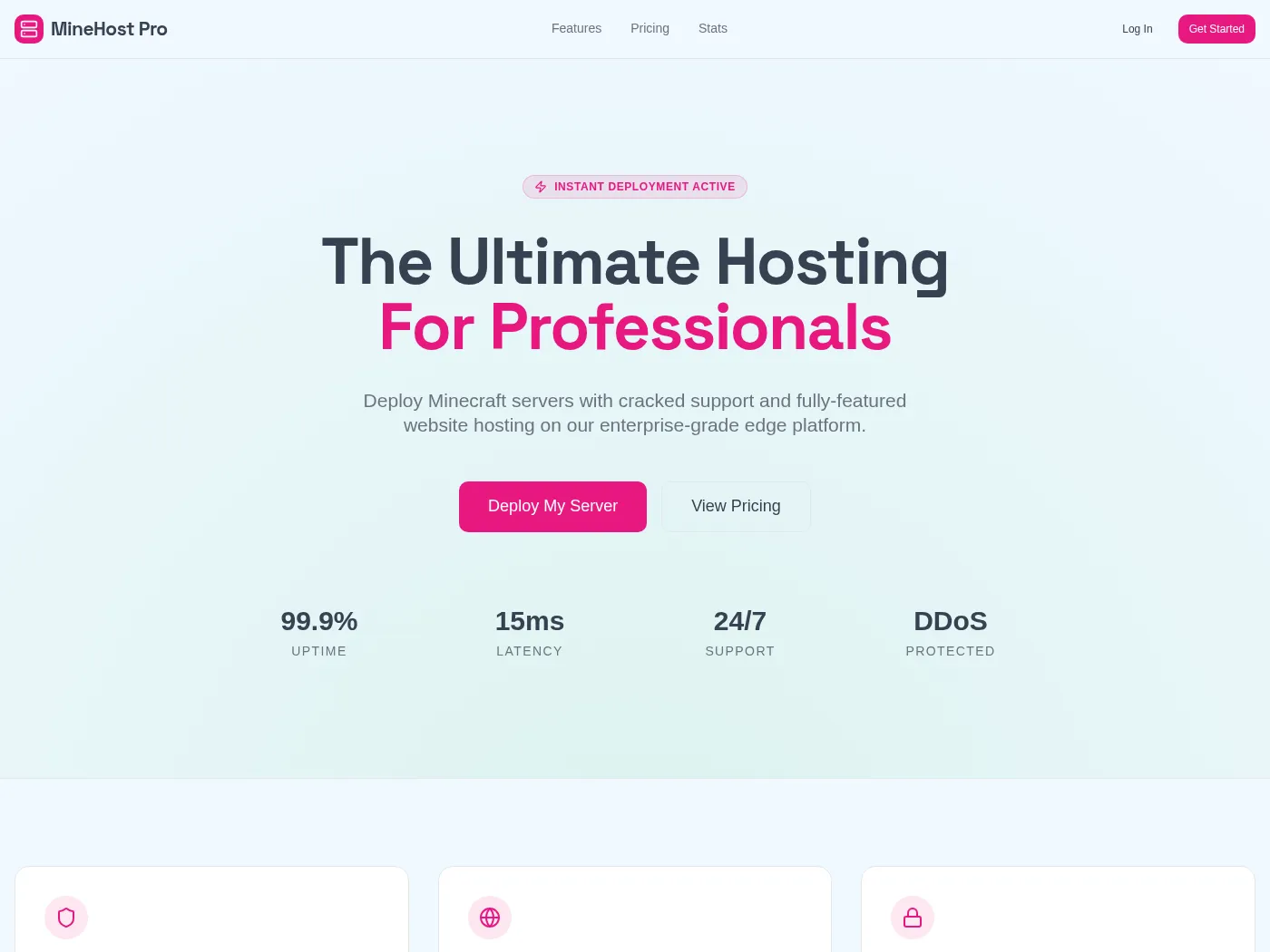 MineHost Pro