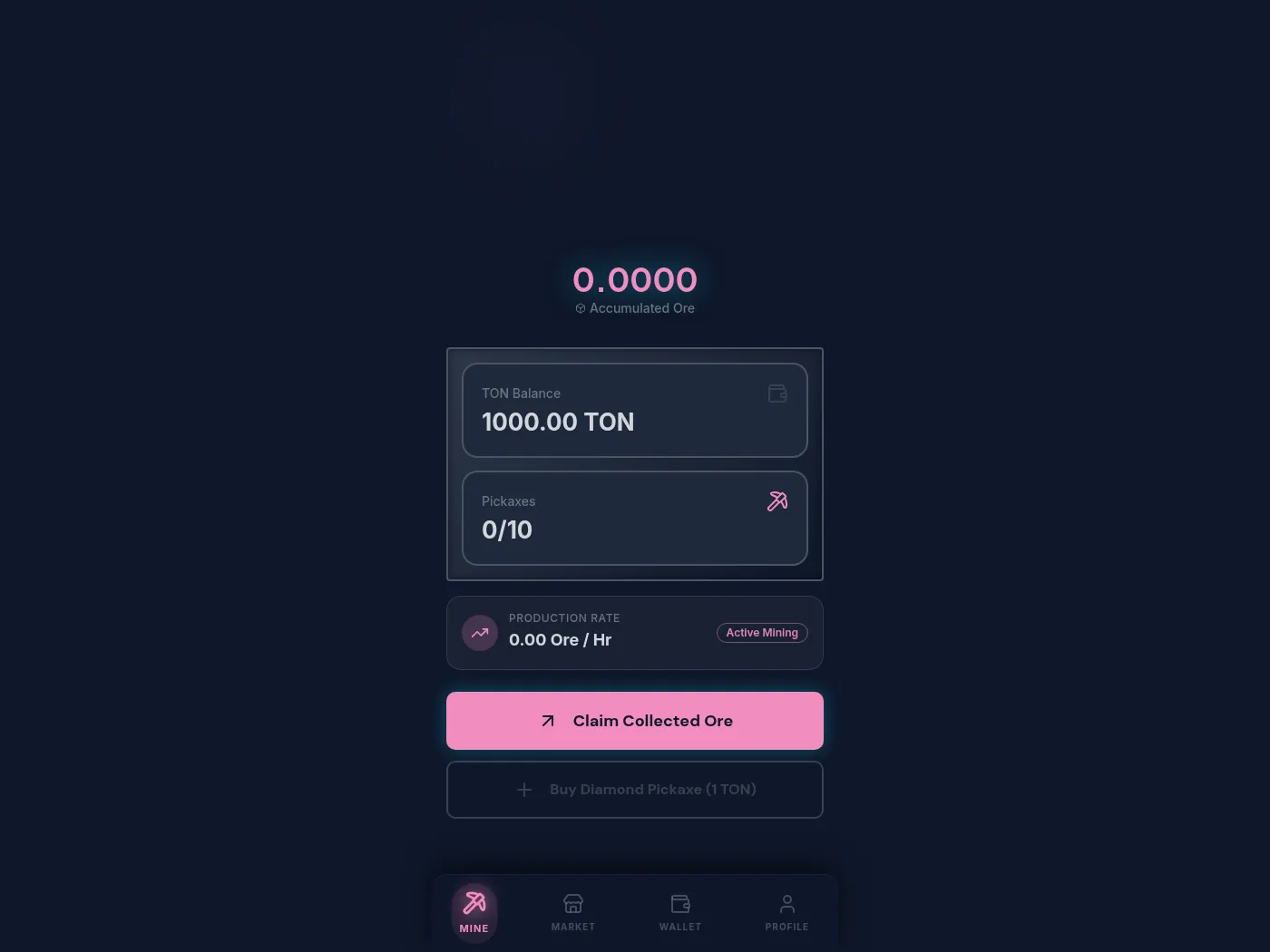 MineInvest Telegram MiniApp