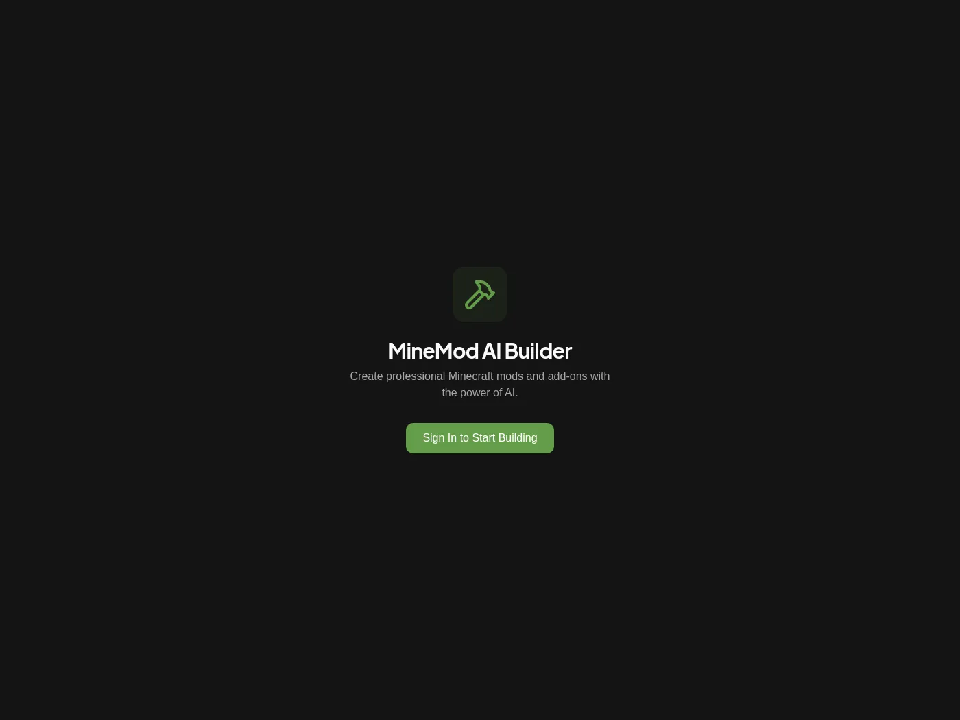 MineMod AI Builder