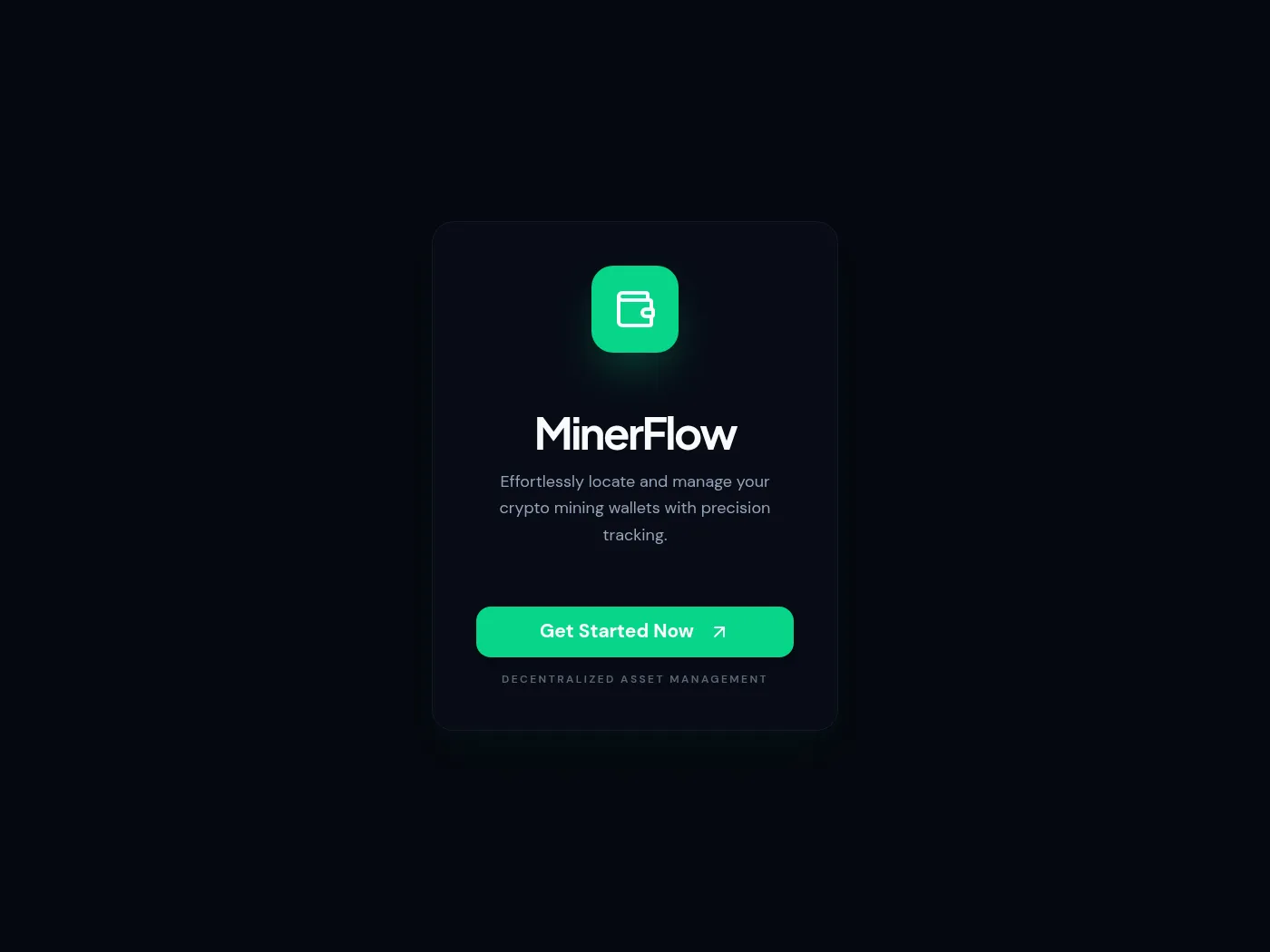 Find Miner Wallet App